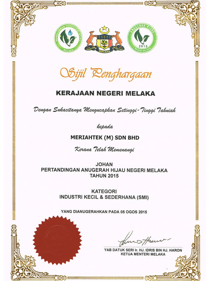 :: Meriahtek :: Let's Go E-Green Together with our ECO Services